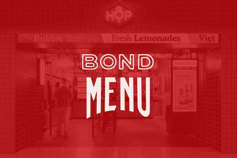 Hop Menu - HOP Vietnamese